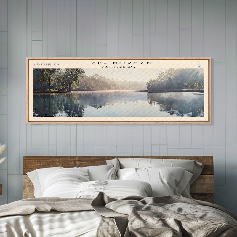 Framed Old Maps of Lakes - Etsy