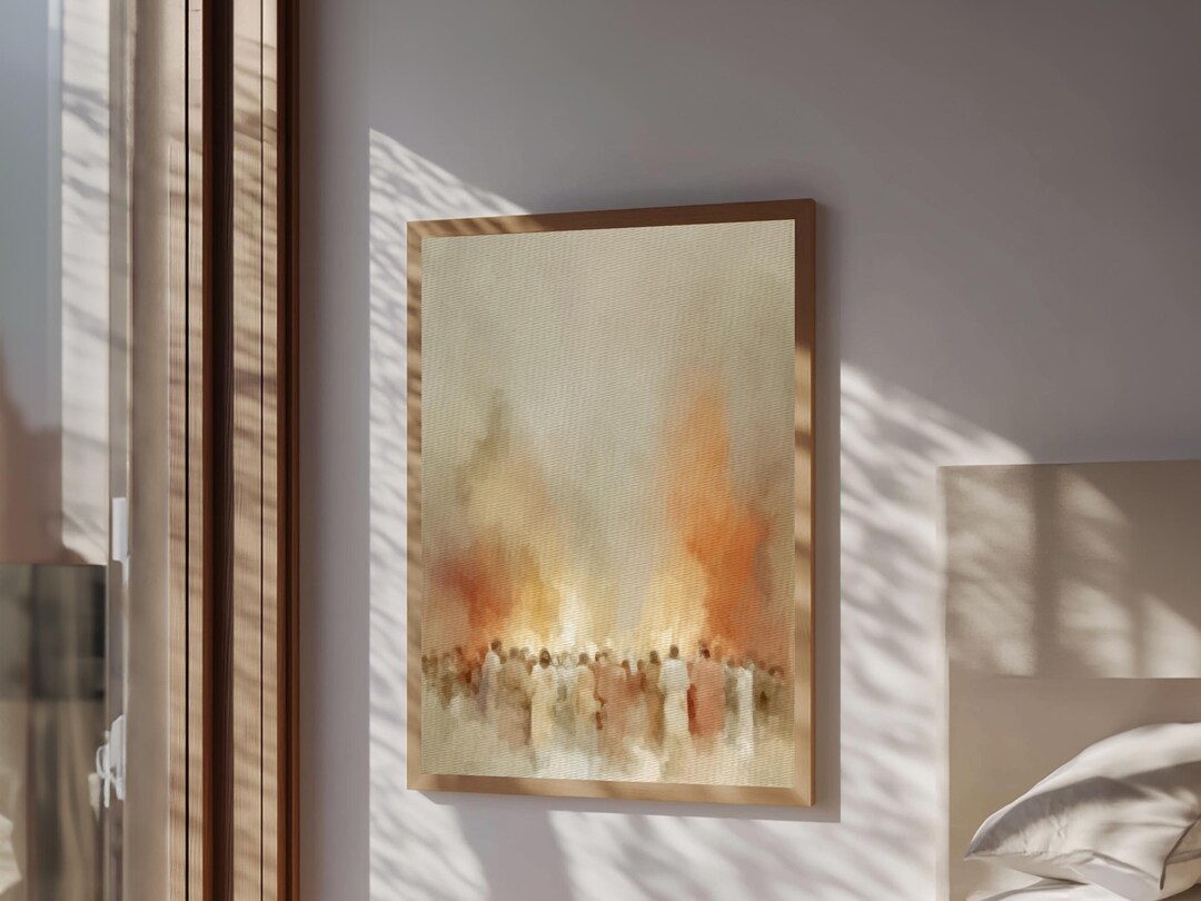 Gathered in Spirit - Framed Canvas Print - Christian Wall Art ...