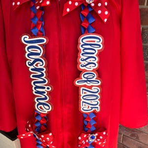 Customized Graduation Lei, Senior Recognition, Personalized Gift for ...