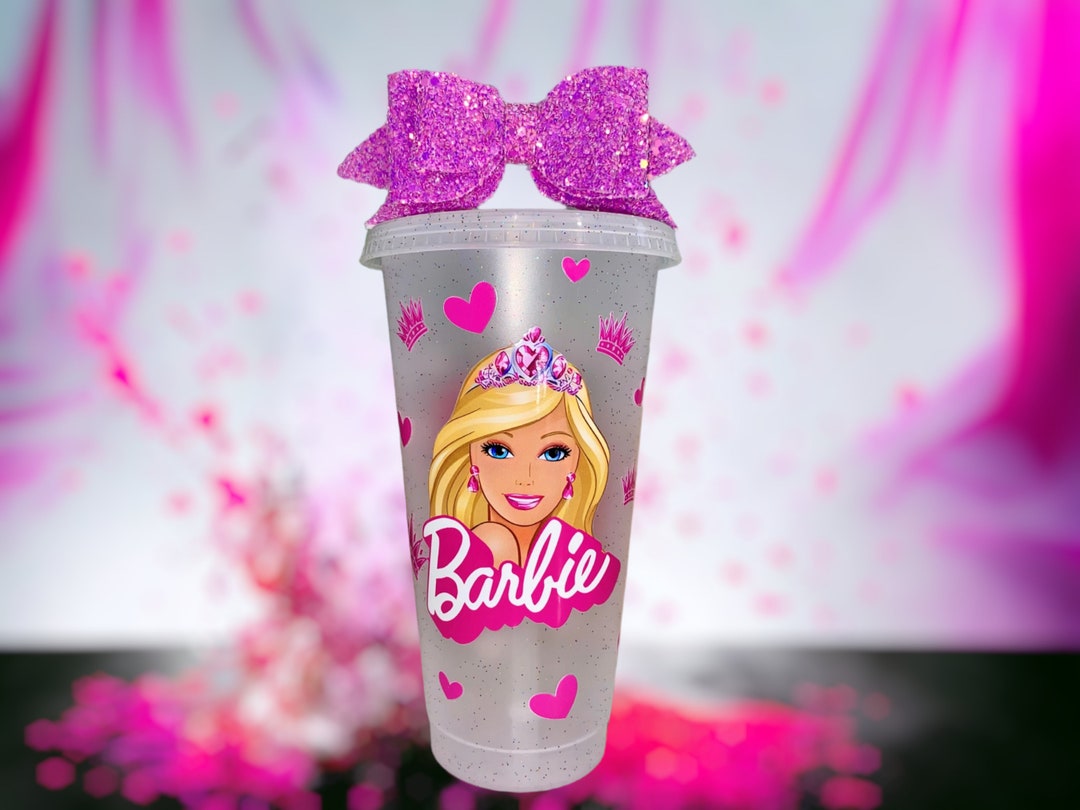 Barbie Inspired Cold Cup Tumbler Personalised Tumbler Custom - Etsy