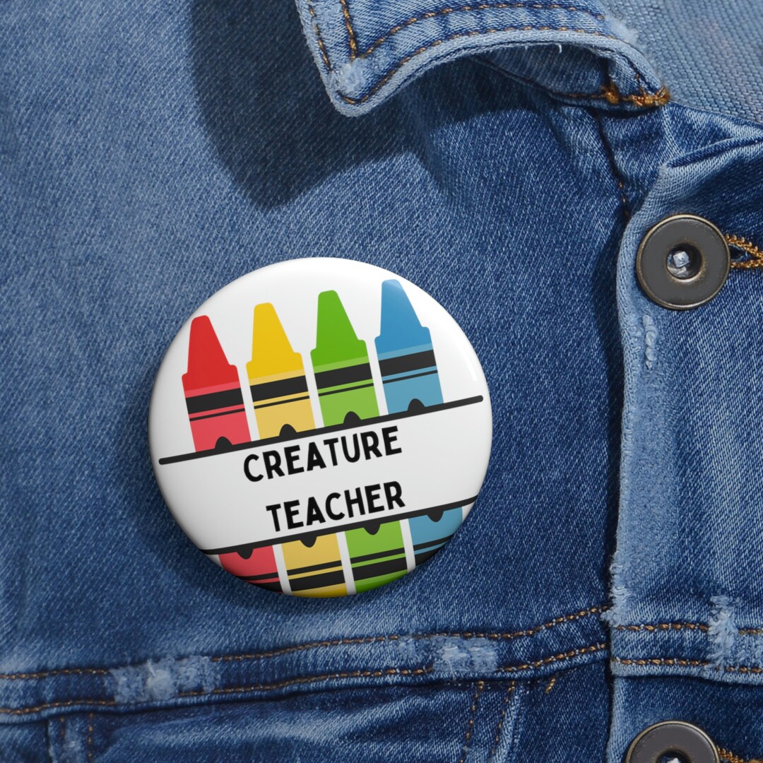 Teacher Pin - Etsy