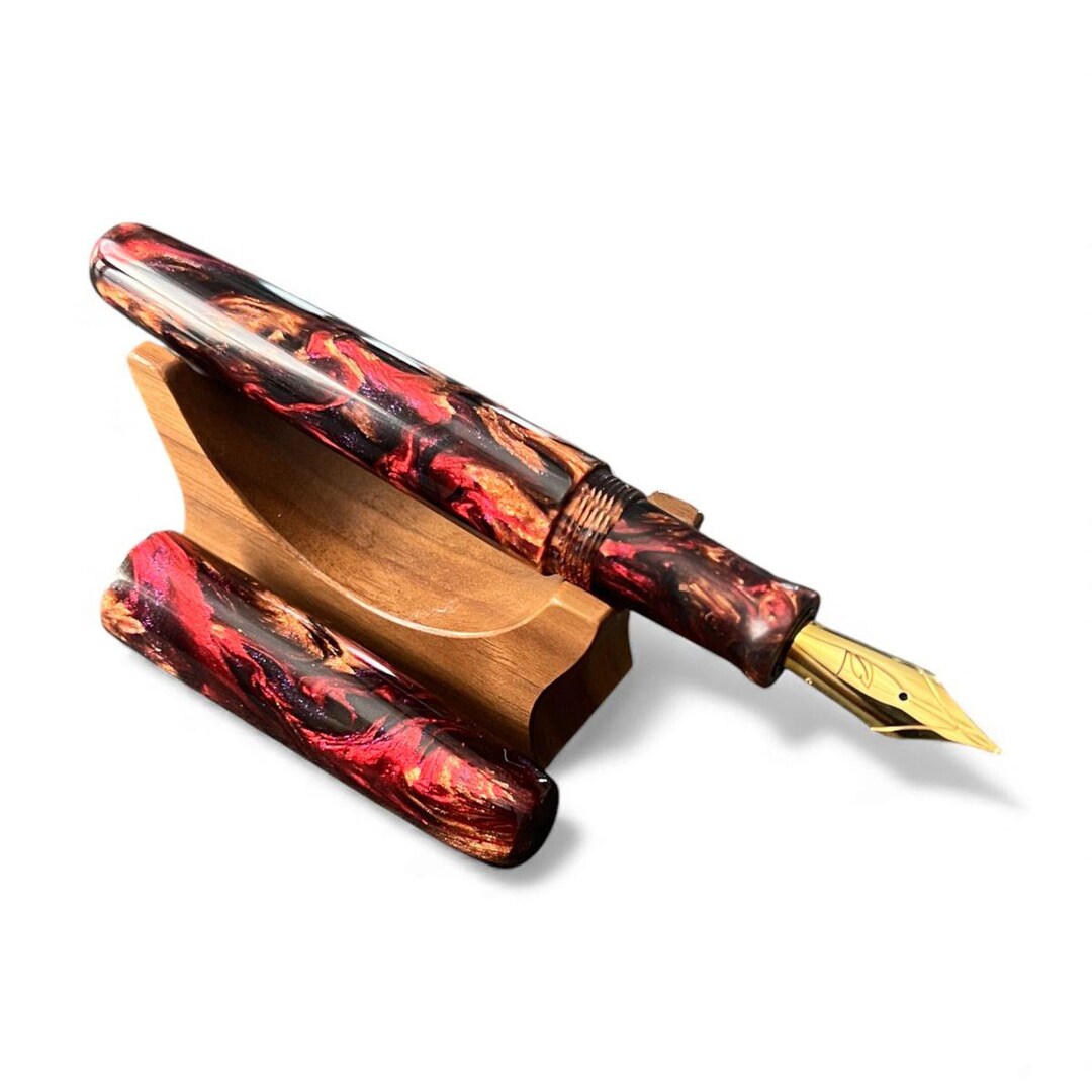 Shotgun Rider (1) - Barrington Model - Handmade Artisan Fountain Pen - Etsy