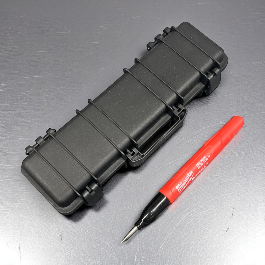 EDC Titanium Sharp-e Marker With Rifle Pen Case - Milwaukee - Multitool ...