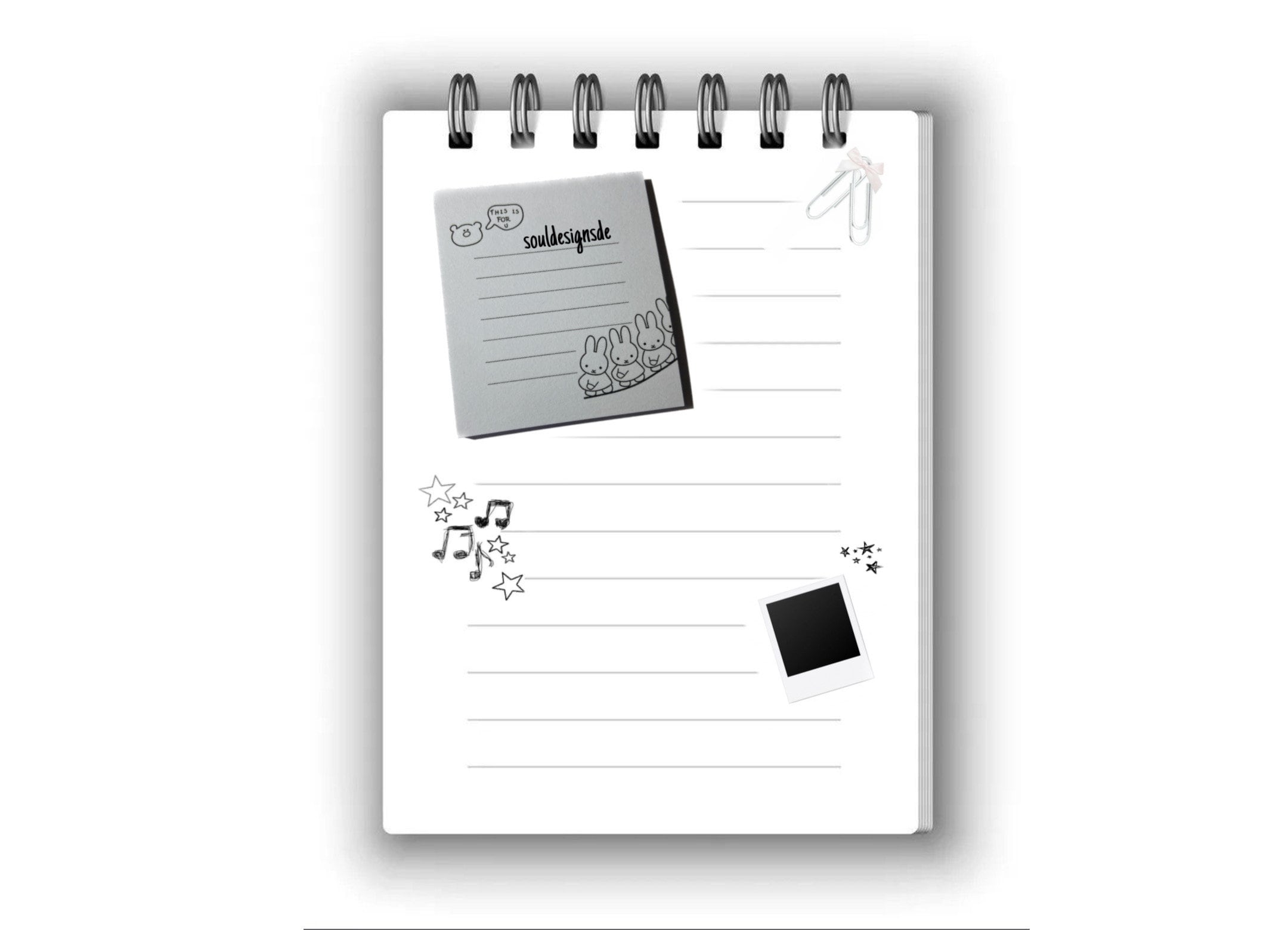 1x Miffy Tear Away Notepad Memopad Notepad Notes Sticky Rabbit Kawaii ...