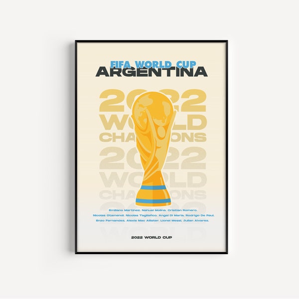 Fifa World Cup Posters - Etsy