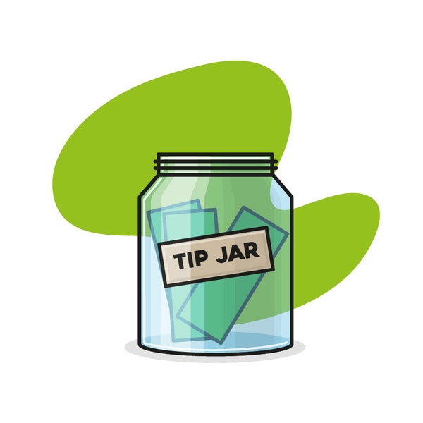 Tip Jar - Etsy