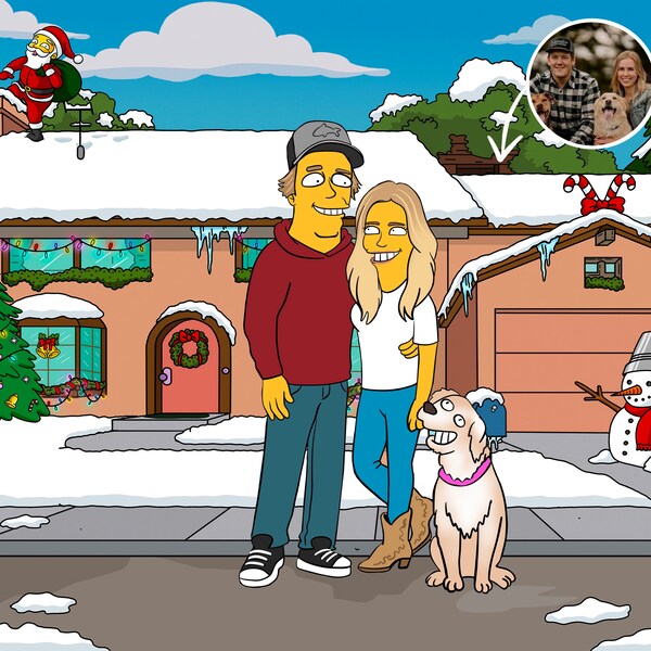 Simpsons Portrait - Etsy