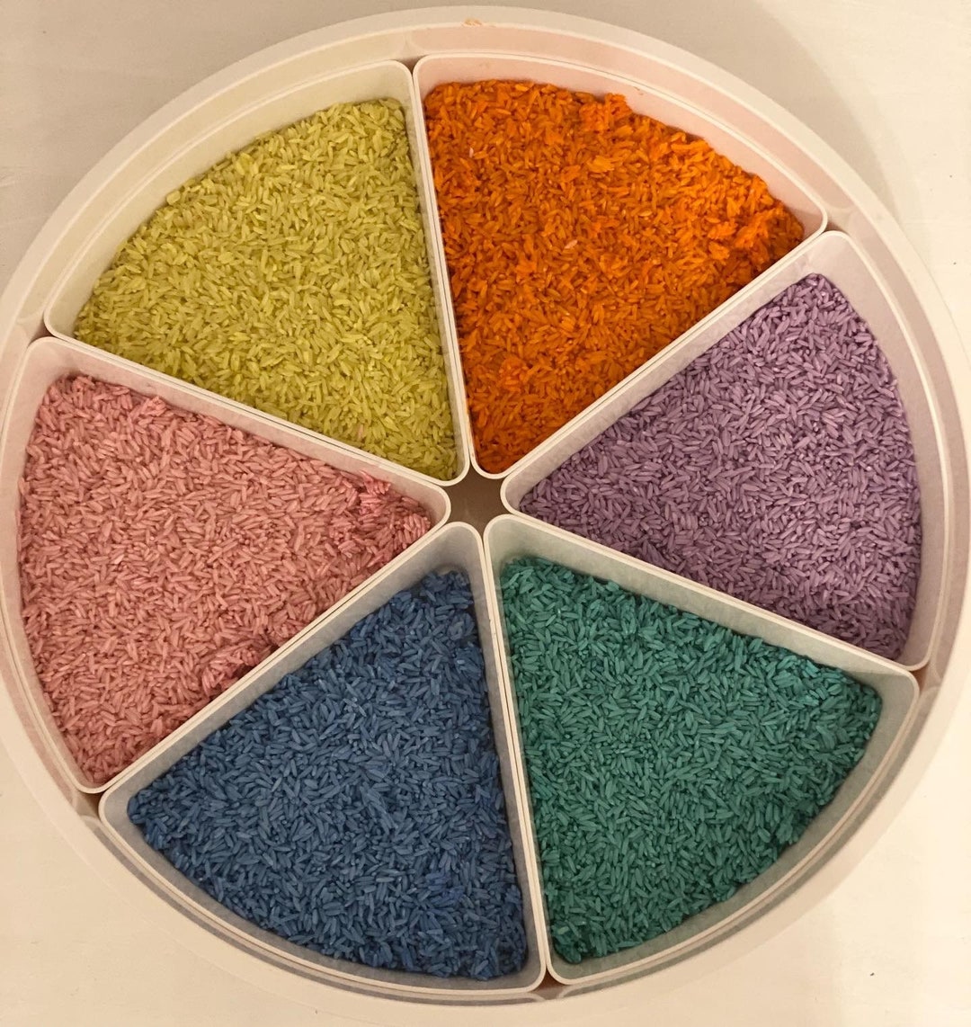 Coloured Rice for Sensory - Etsy