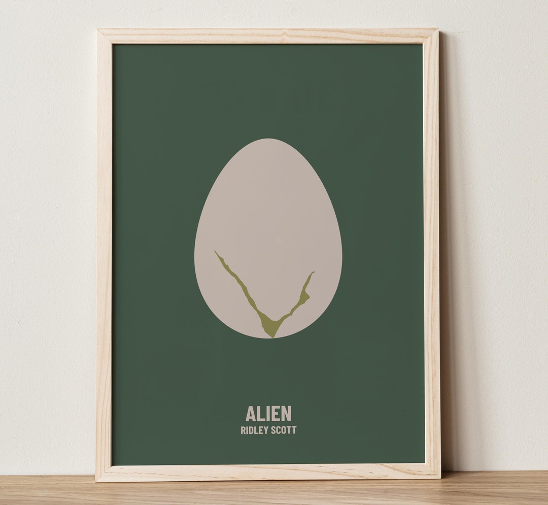 Alien Poster Alien Movie Wall Art Printable Alien Film - Etsy