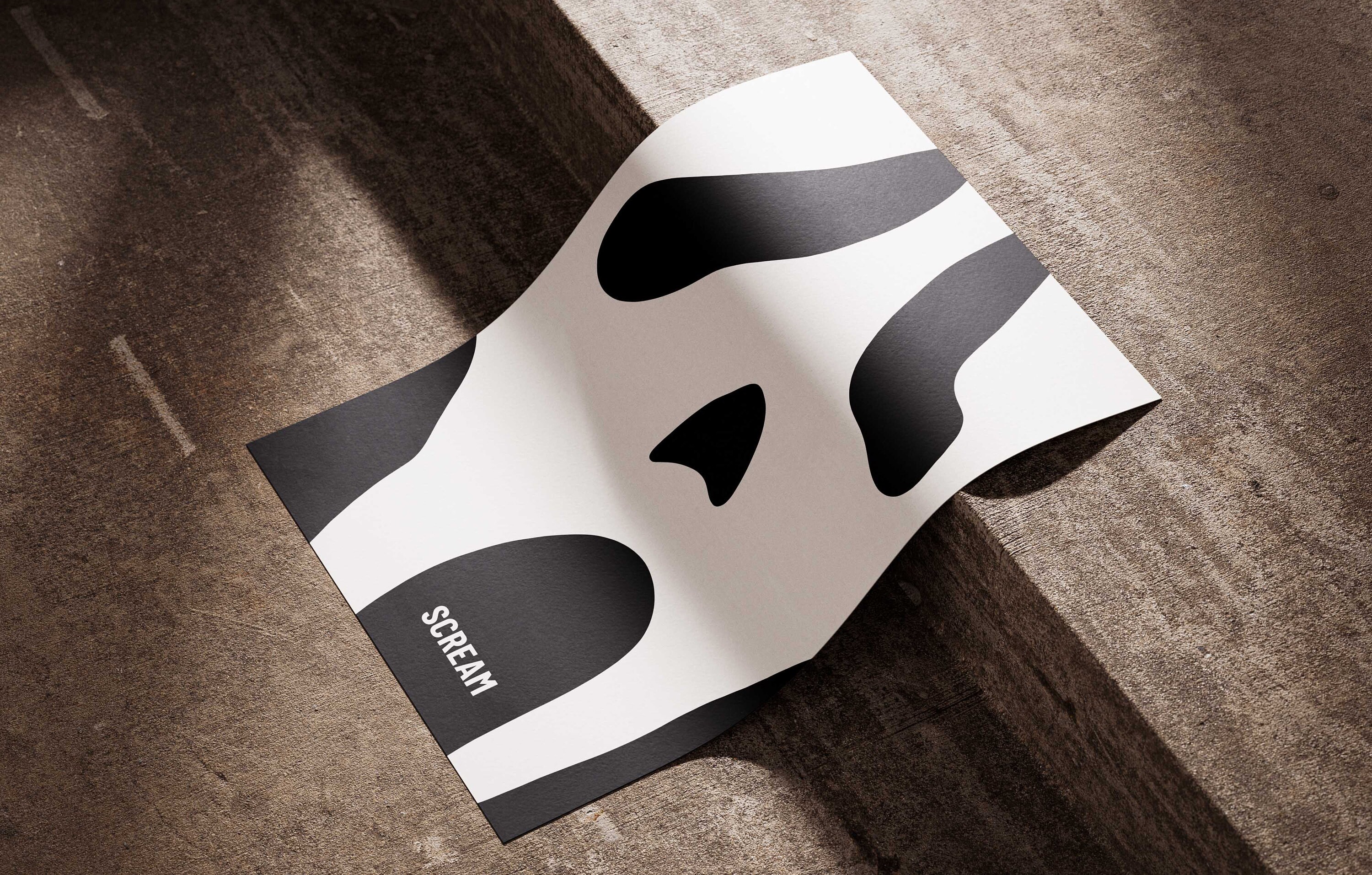 Scream Poster Minimalist Scream Movie Poster sold by Discount Birdie ...