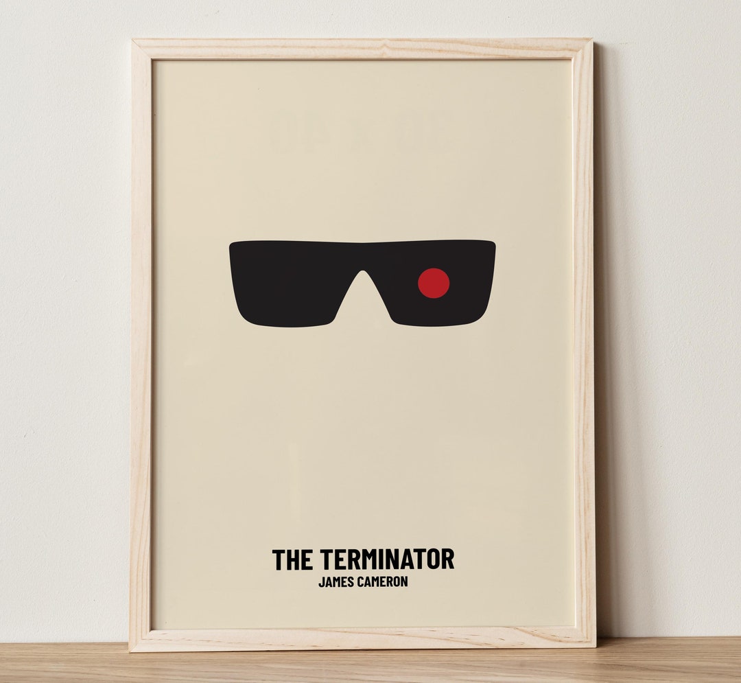 The Terminator Poster Terminator Movie Wall Art Printable - Etsy