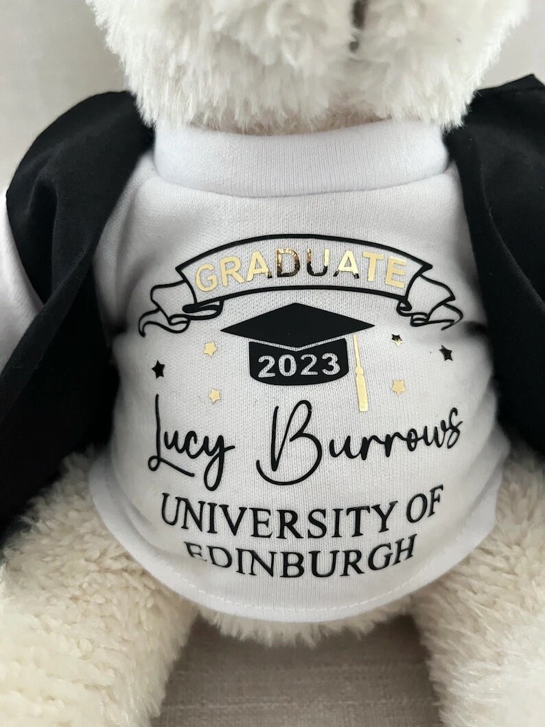 Personalised Graduation Bear Graduation Keepsake - Etsy UK