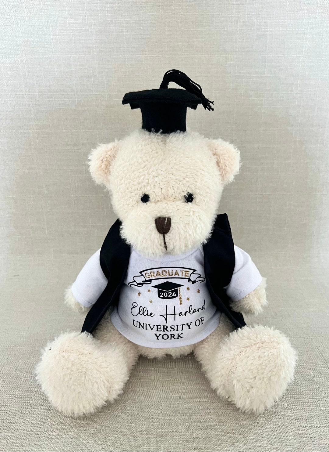 Personalised Graduation Bear, Graduation Keepsake, Personalised Bear ...