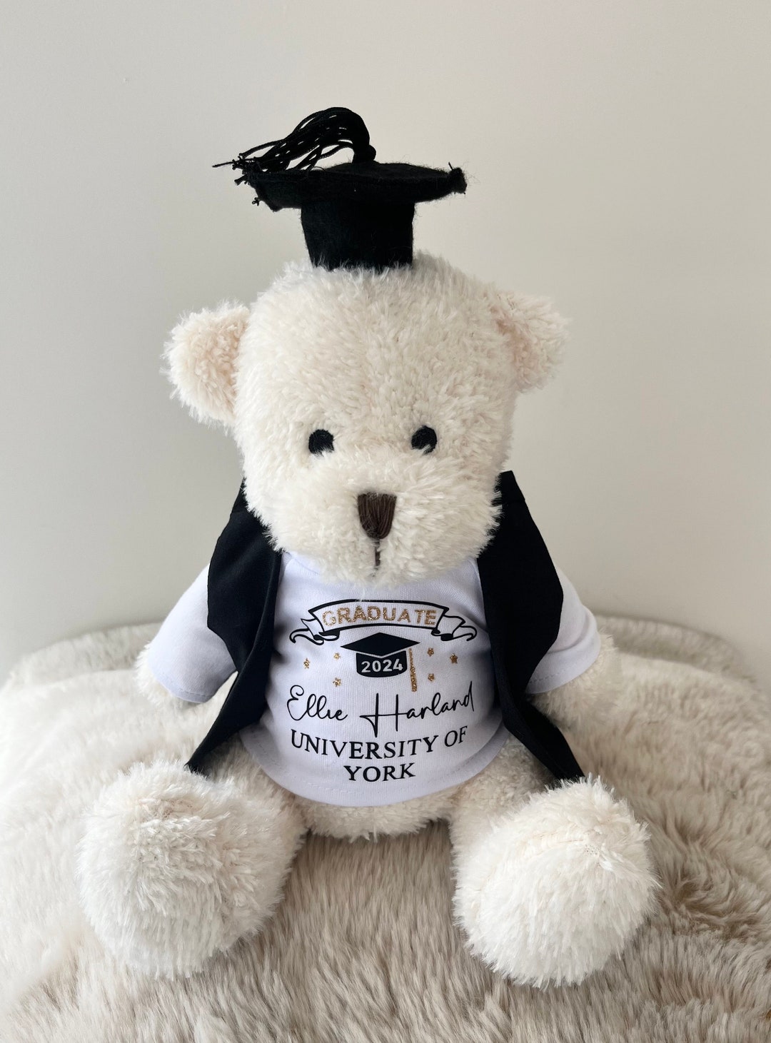 Personalised Graduation Bear, Graduation Keepsake, Personalised Bear ...