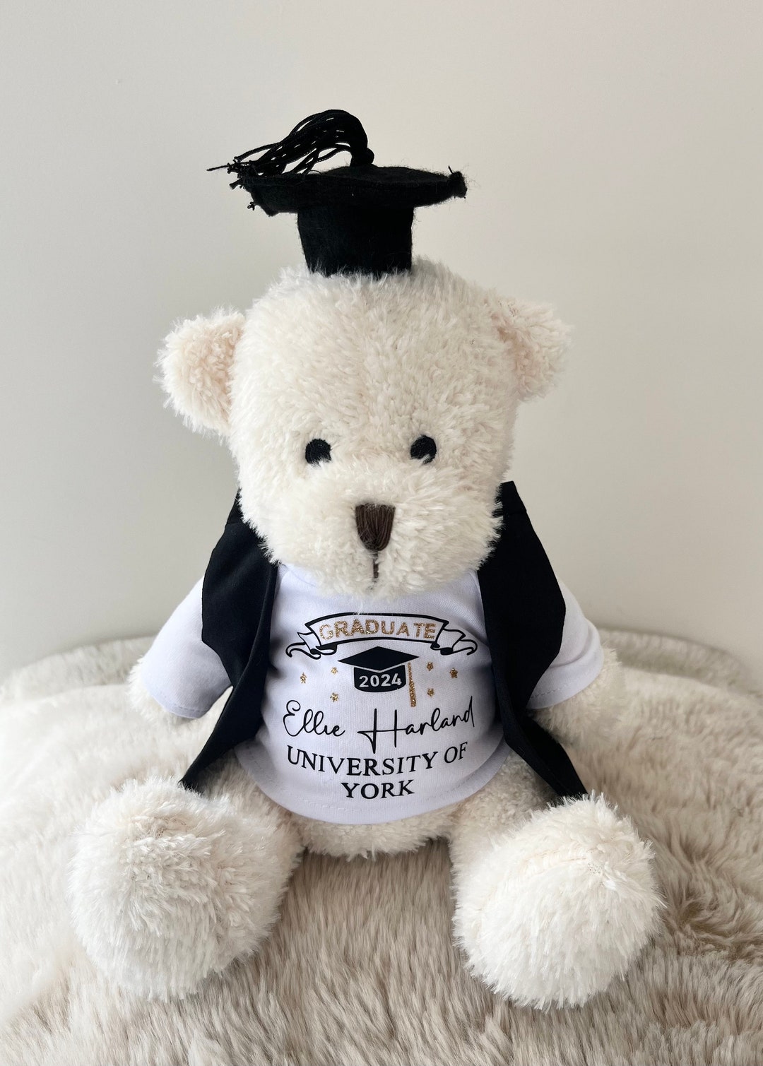 Personalised Graduation Bear, Graduation Keepsake, Personalised Bear ...