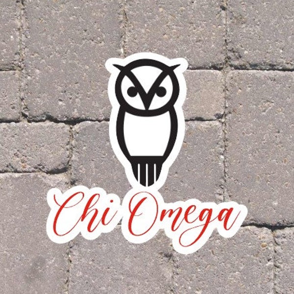 Chi Omega Stickers - Etsy