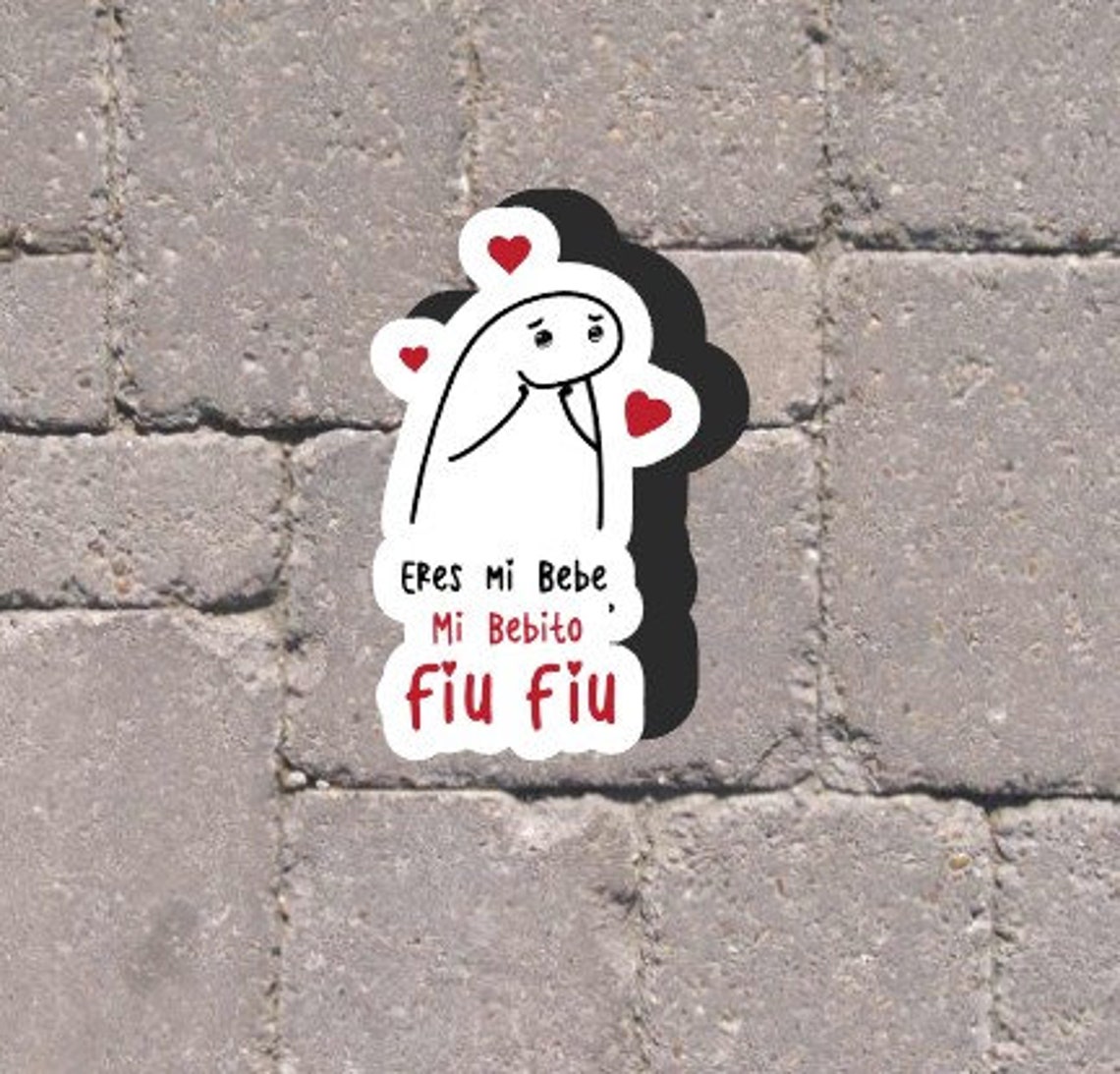 Bebito Fiu Fiu Waterproof Vinyl Sticker 3high Etsy