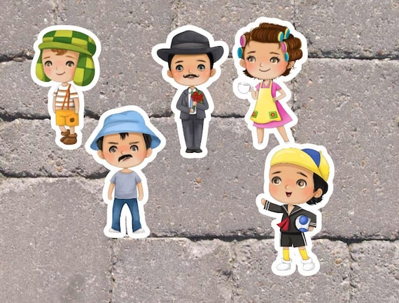 El Chavo Del 8 Vinyl Waterproof Stickers 3 High - Etsy