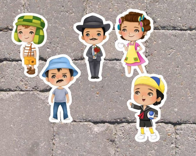 El Chavo Del 8 , Vinyl Waterproof Stickers 3 High - Etsy