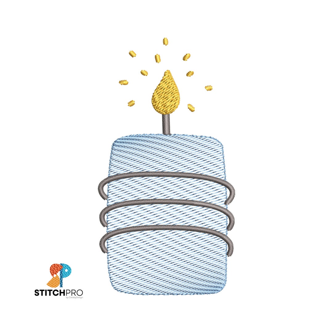 Candle Machine Embroidery Design, Instant Download - Etsy