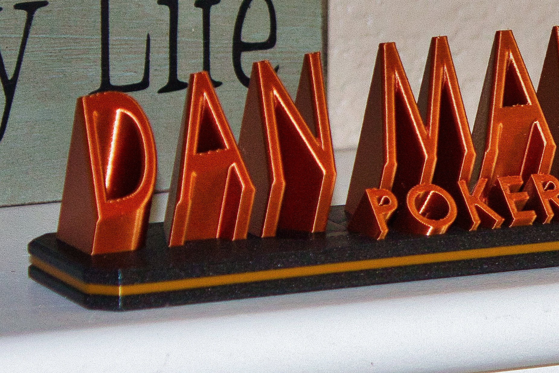 Desktop Nameplate - Etsy