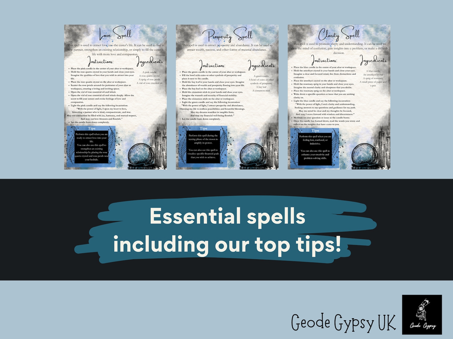 The Spell Book Printable PDF Download Grimoire Pages Spell - Etsy UK