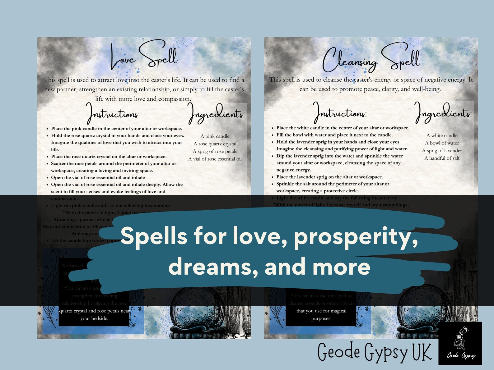 The Spell Book Printable PDF Download Grimoire Pages Spell - Etsy UK