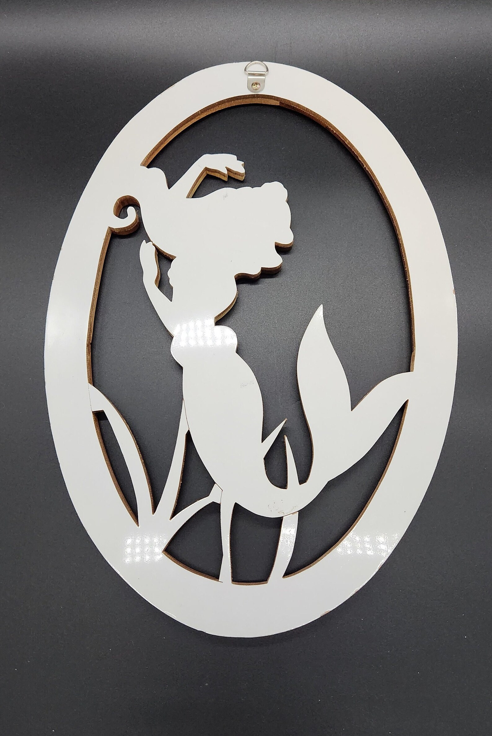 Handmade Intarsia Wood Little Mermaid 3D Wall Art, Ready to Hang - Etsy