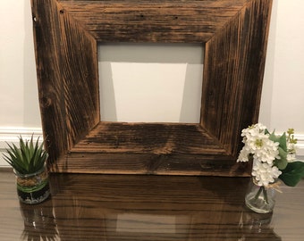 Reclaimed Wood Frame - Etsy