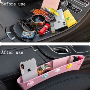 Car Accessories Interior Car Storage Box Seat Gap Car - Etsy Canada