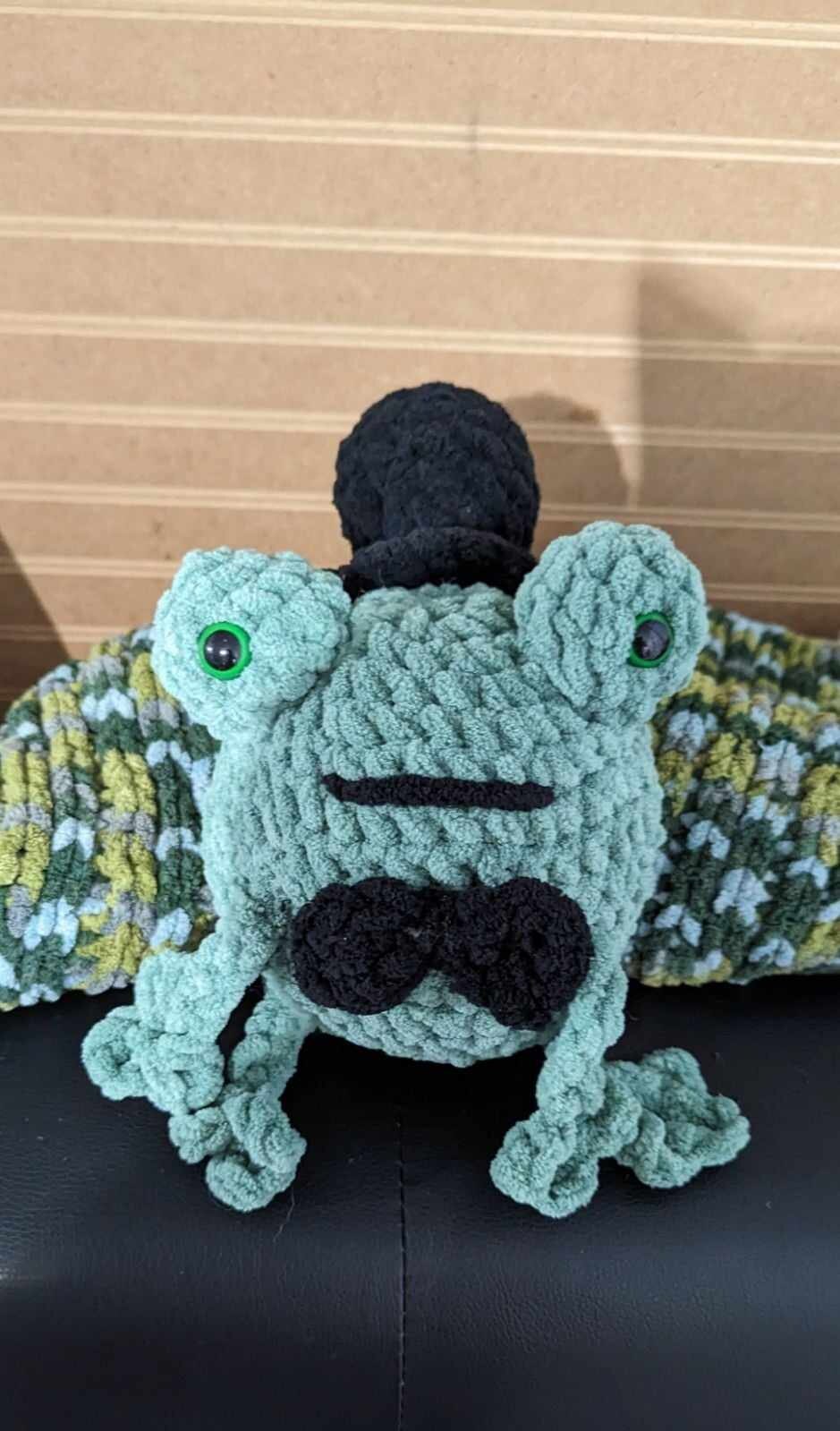 Jazzy Frog Plushie /soft Amigurumi Frog/squishy Toy - Etsy