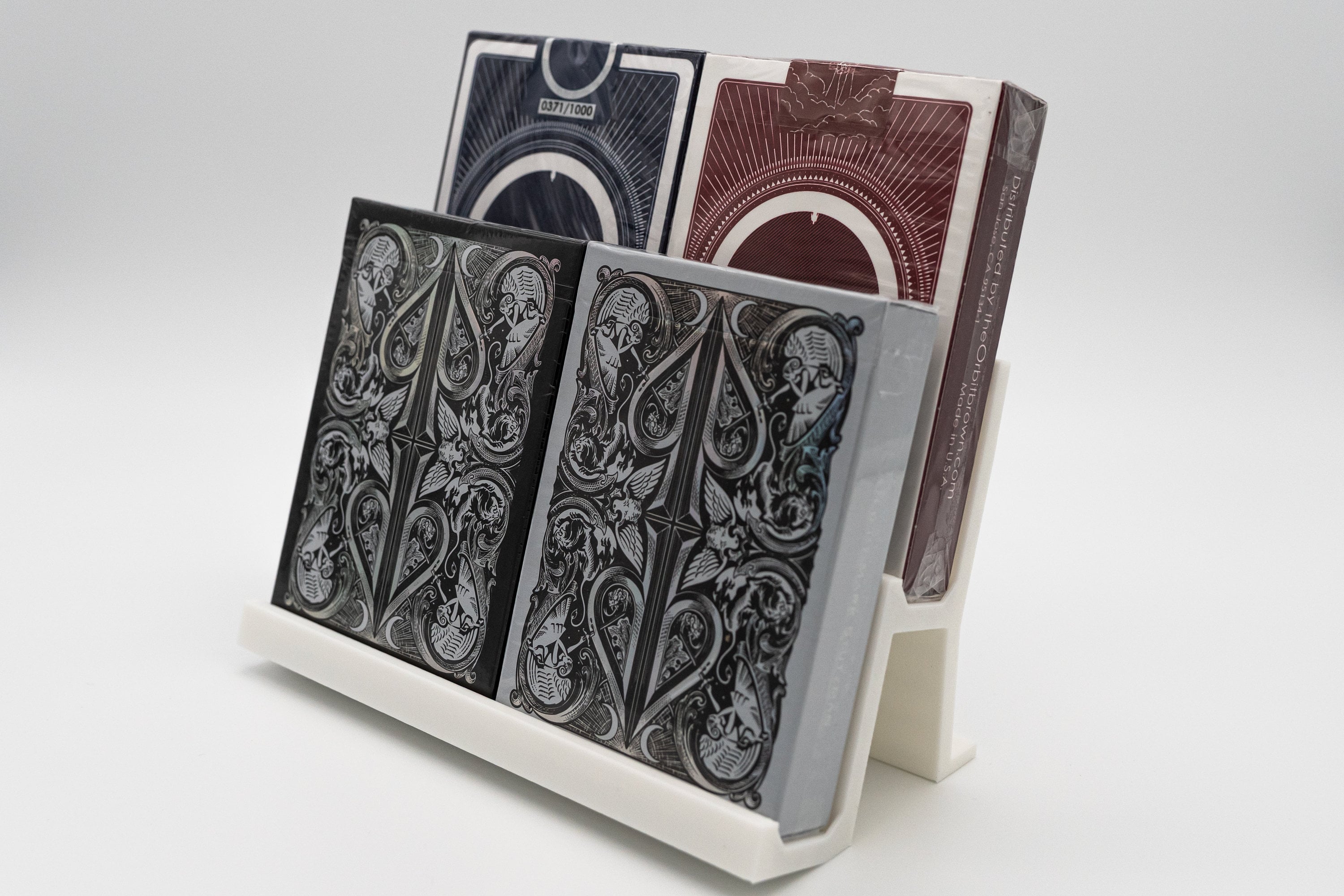 Playing Cards Deck Display Stand Step Shelf Poker Tarot - Etsy