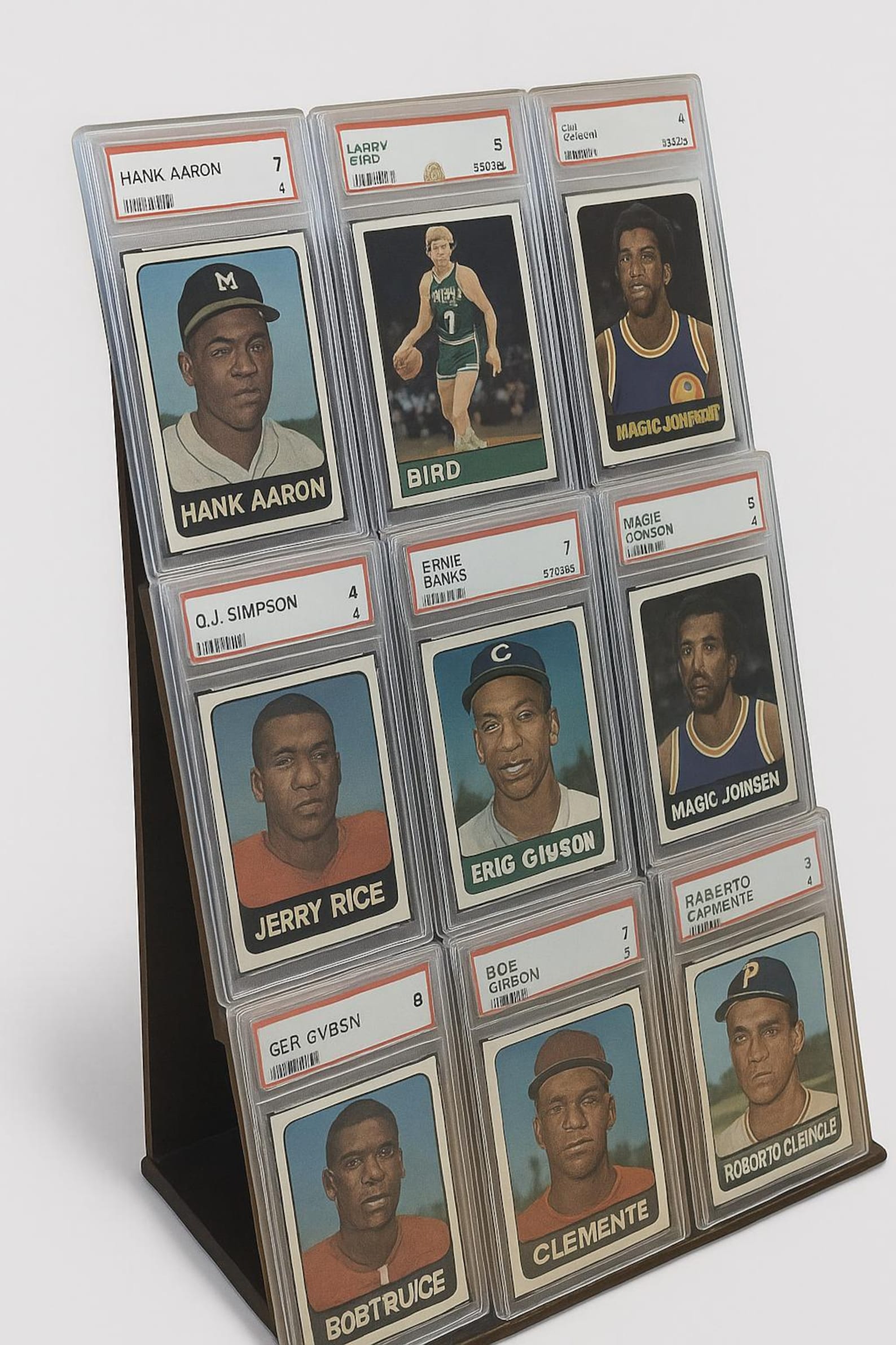Graded Card Display Shelf: Expandable 3x3 PSA BGS CGC Slab Stand - Etsy