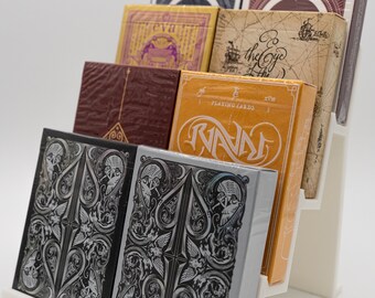 Playing Cards Deck Display Stand Step Shelf Poker Tarot - Etsy