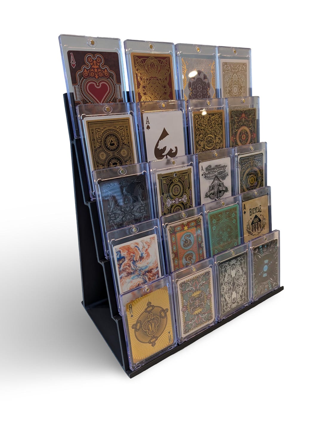 Trading Card Display Shelf – MTG, TCG, CCG, Graded Toploaders - Etsy