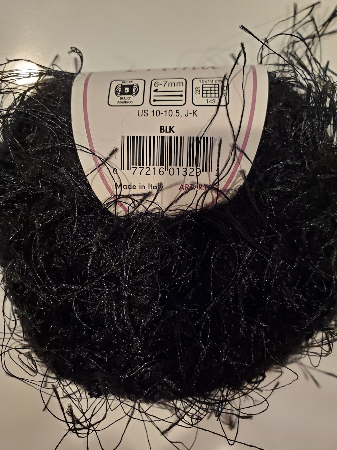 Black BLK MODA DEA Prima Yarn Nylon Polyester 1.76 Oz 82 Yd Italy - Etsy