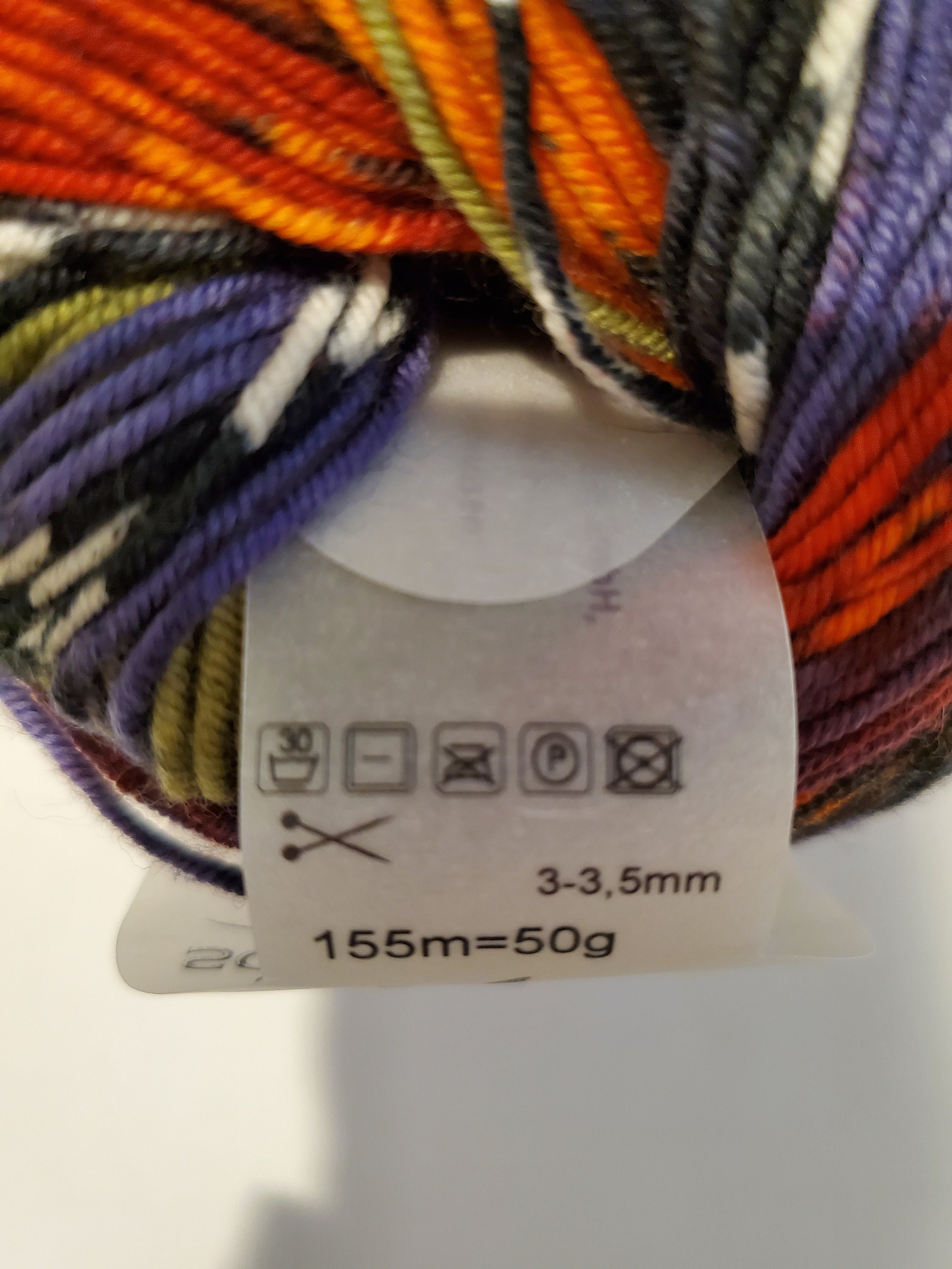 Schoppel Passion for Yarn Ambiente Color Warmfront Merino Wool 50g OOAK ...