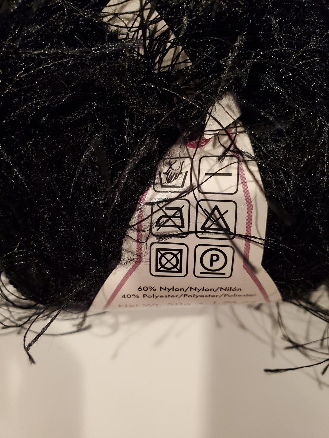 Black BLK MODA DEA Prima Yarn Nylon Polyester 1.76 Oz 82 Yd Italy - Etsy