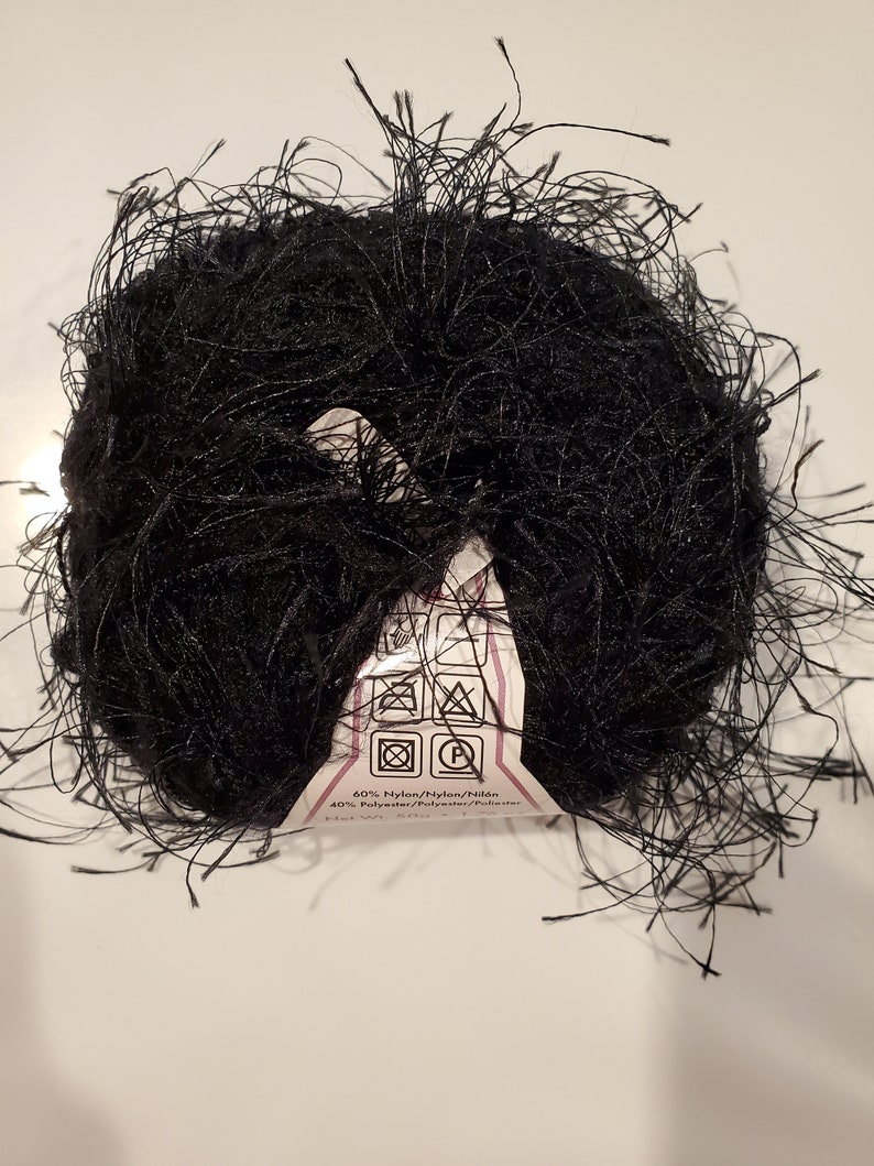 Black BLK MODA DEA Prima Yarn Nylon Polyester 1.76 Oz 82 Yd Italy - Etsy