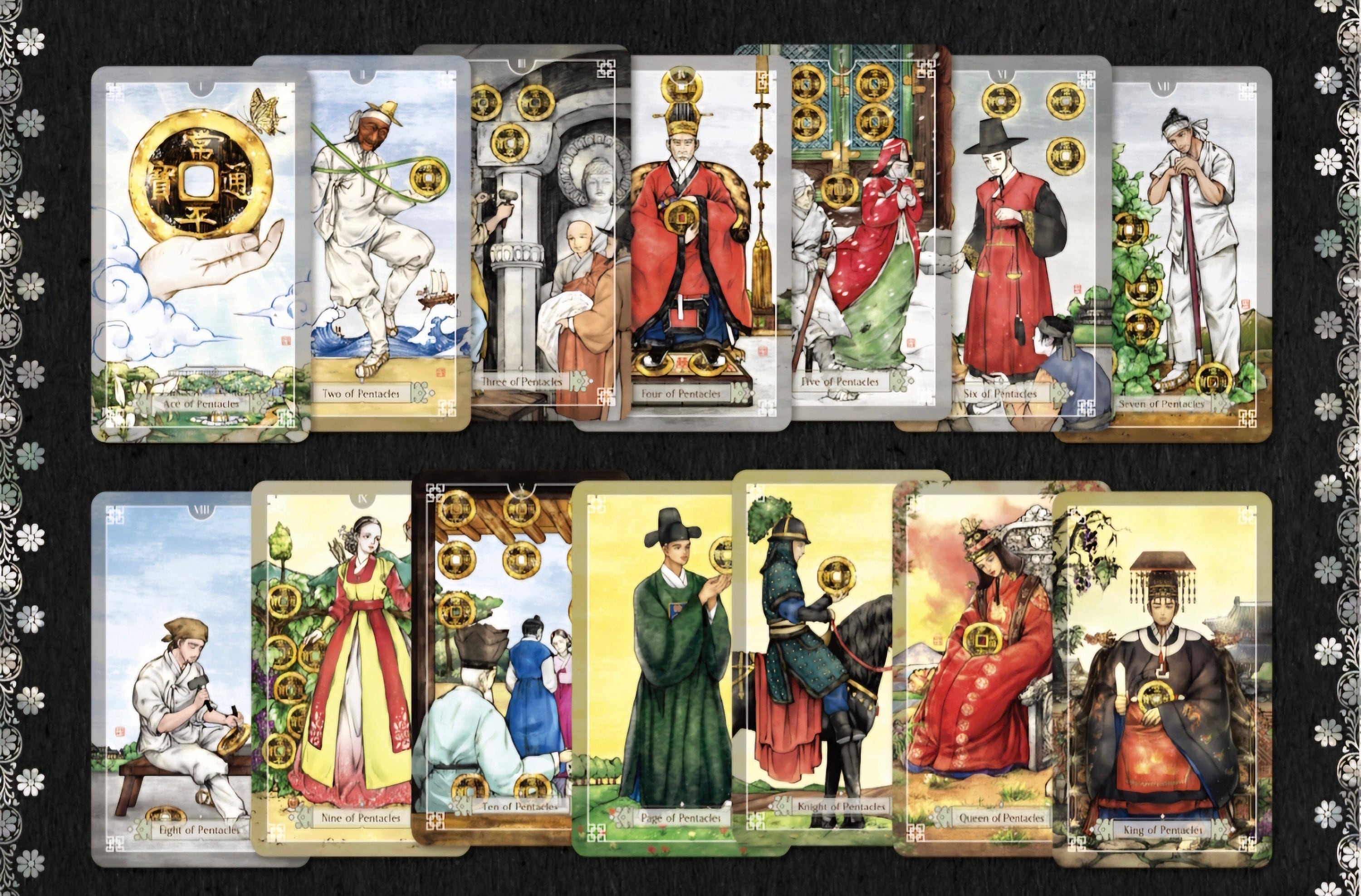 Oriental Drawing Korean Tarot Deck (genuine) - Etsy