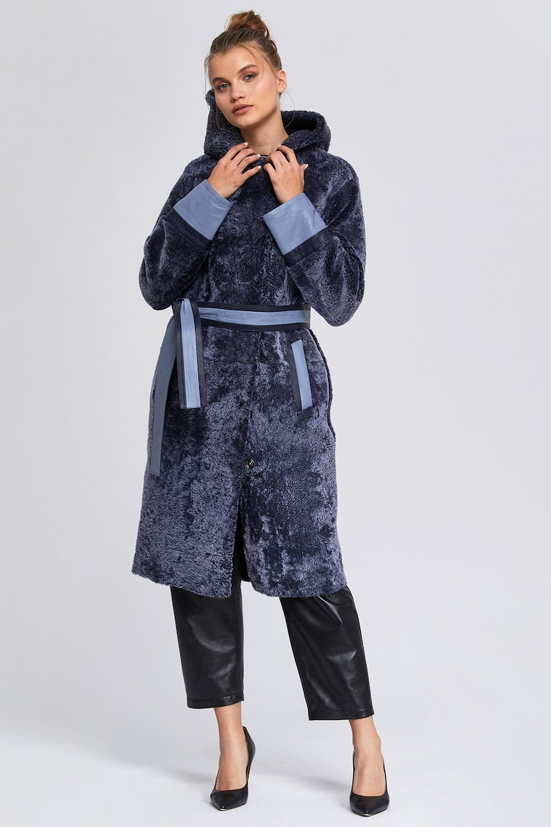 Shearling Overcoat: Women's Turkish Sheepskin Winter Coat - Etsy