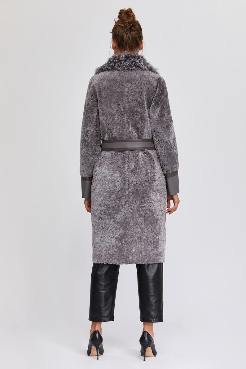 Shearling Overcoat: Women's Turkish Sheepskin Winter Coat - Etsy