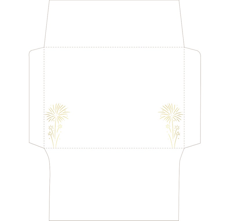 DIY 4x6 Envelope for Postcards, Printable Envelopes With 5 Different ...