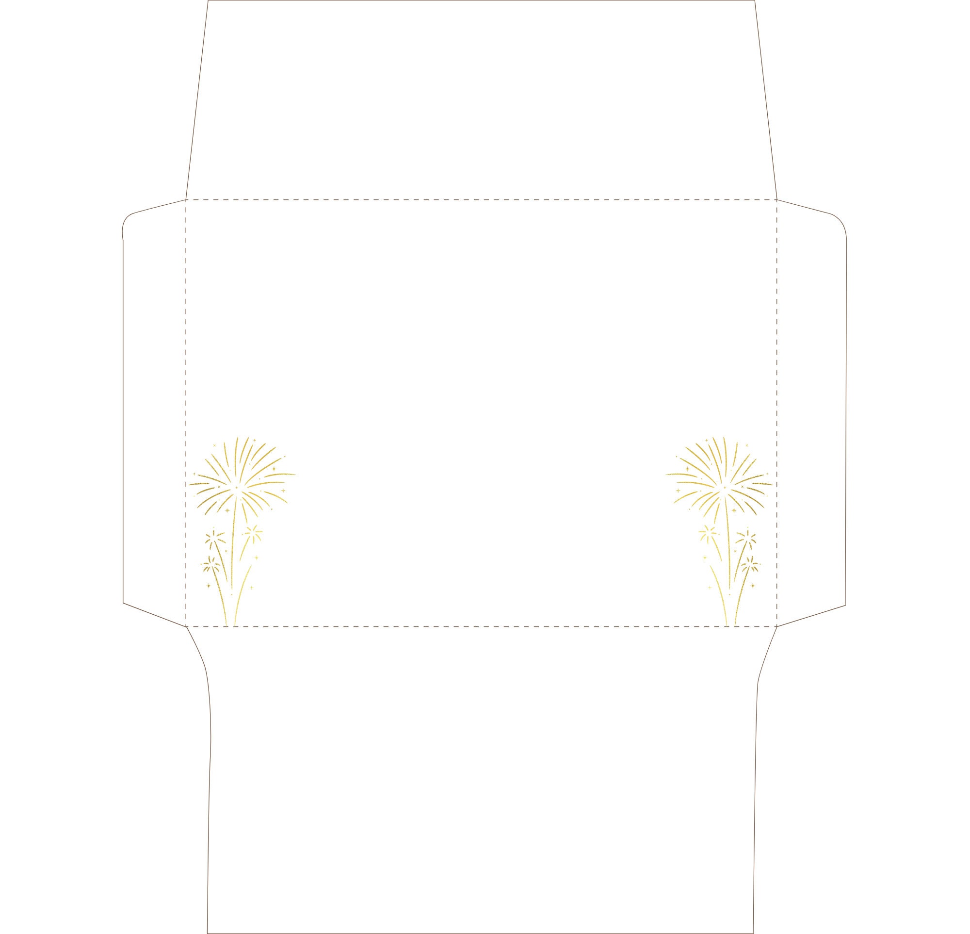 DIY 4x6 Envelope for Postcards, Printable Envelopes With 5 Different ...