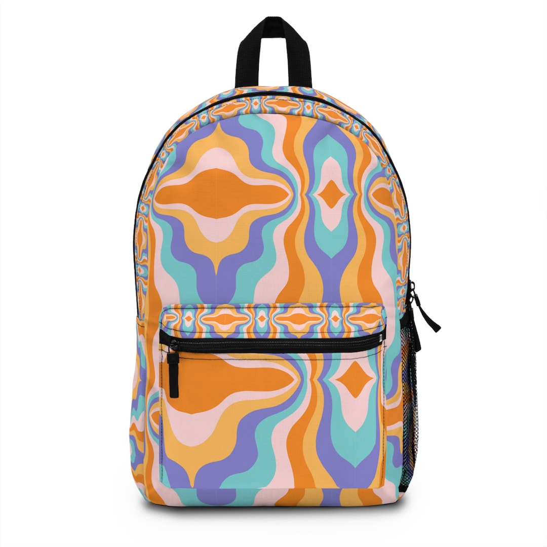 Groovy Backpack Back to School - Etsy