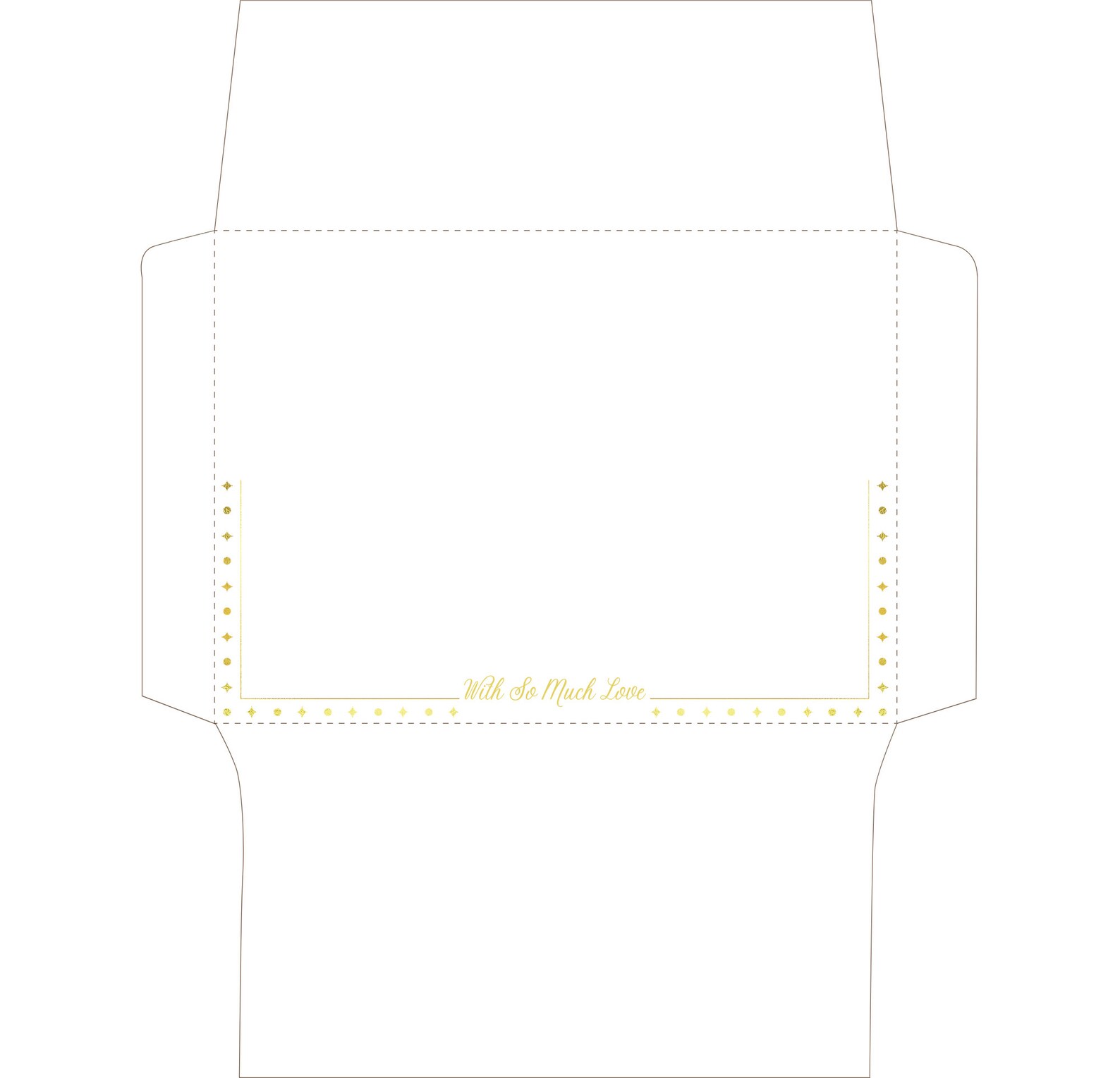 DIY 4x6 Envelope for Postcards, Printable Envelopes With 5 Different ...