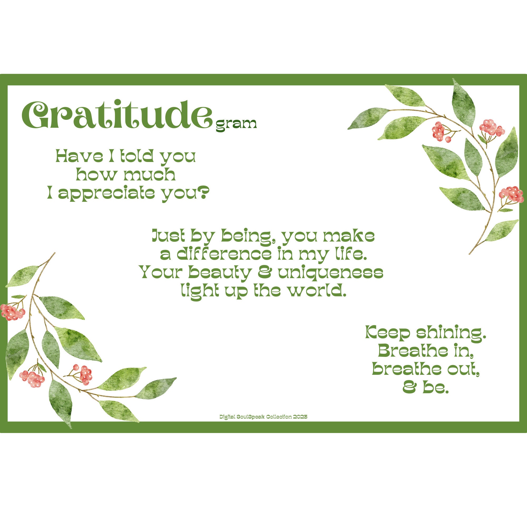 Express Your Gratitude W/the Gratitudegram, Thank You Postcards, 4x6 ...