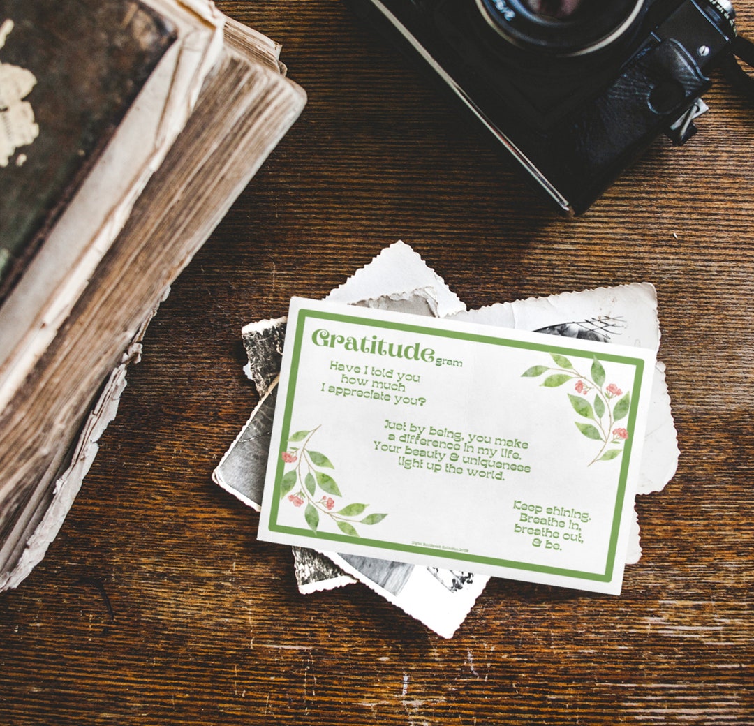 Express Your Gratitude W/the Gratitudegram, Thank You Postcards, 4x6 ...