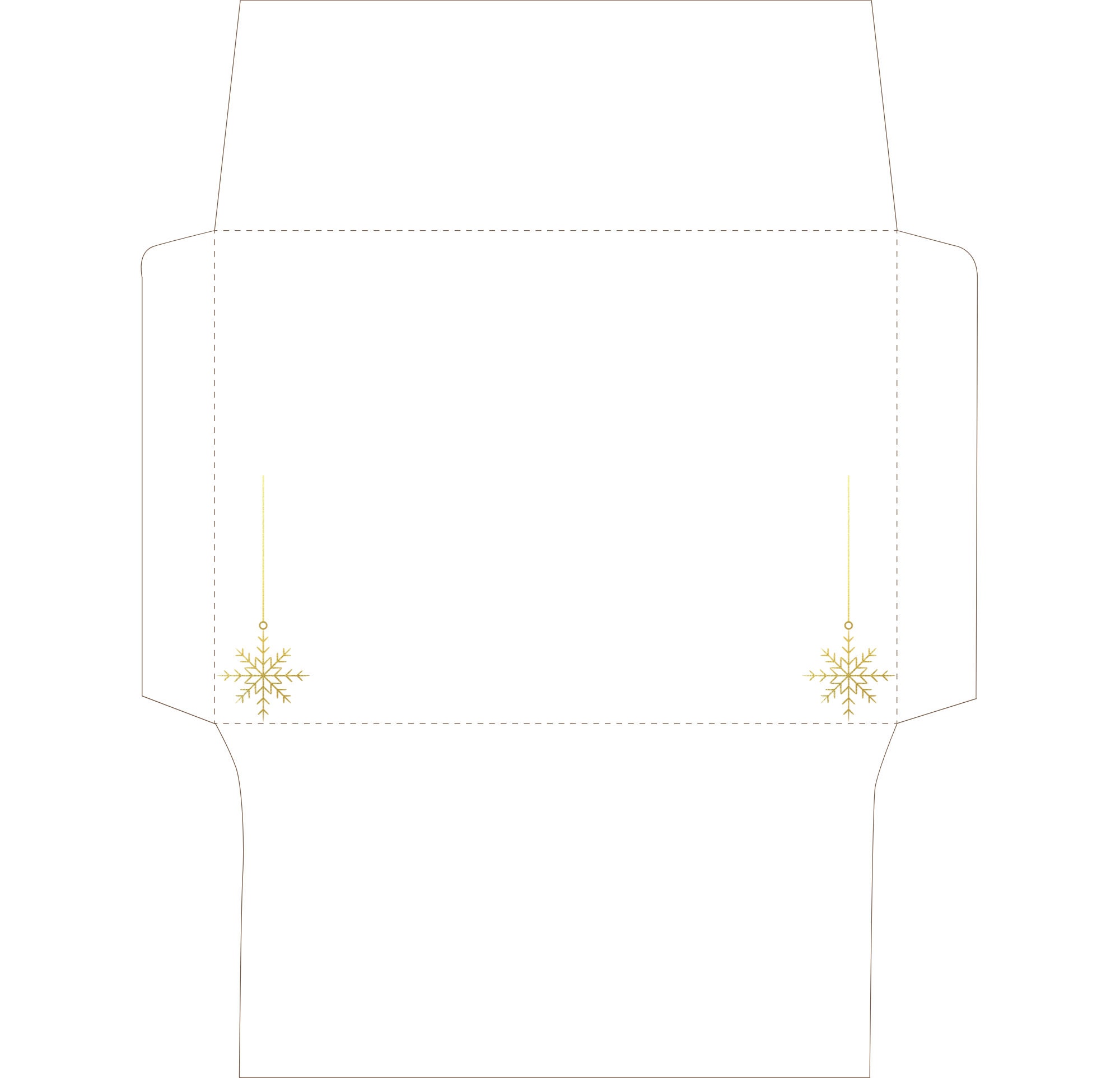 Printable 4x6 Envelope With 5 Border Designs - Etsy