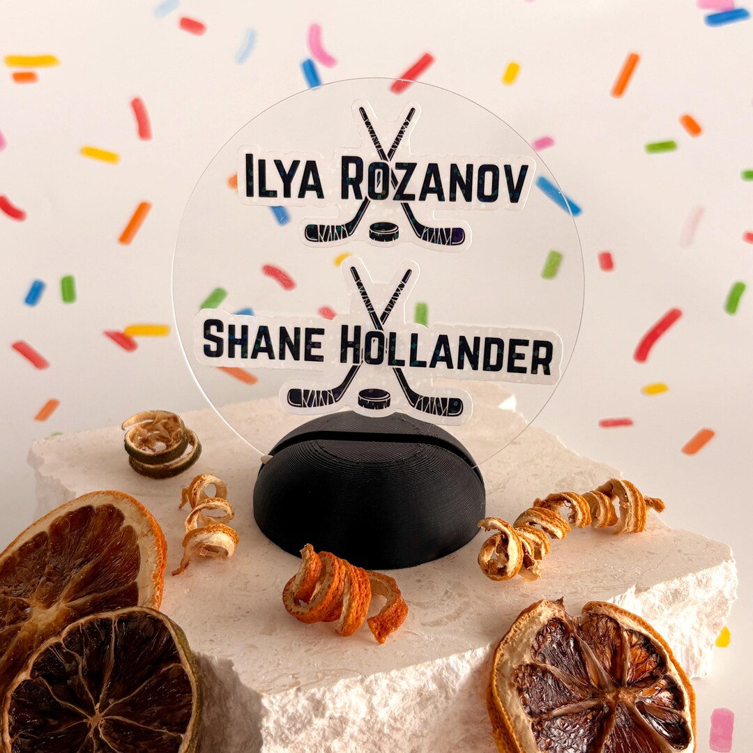 Hockey Rivals Heated Romance Matching Shane & Ilya Hockey Sticks ...